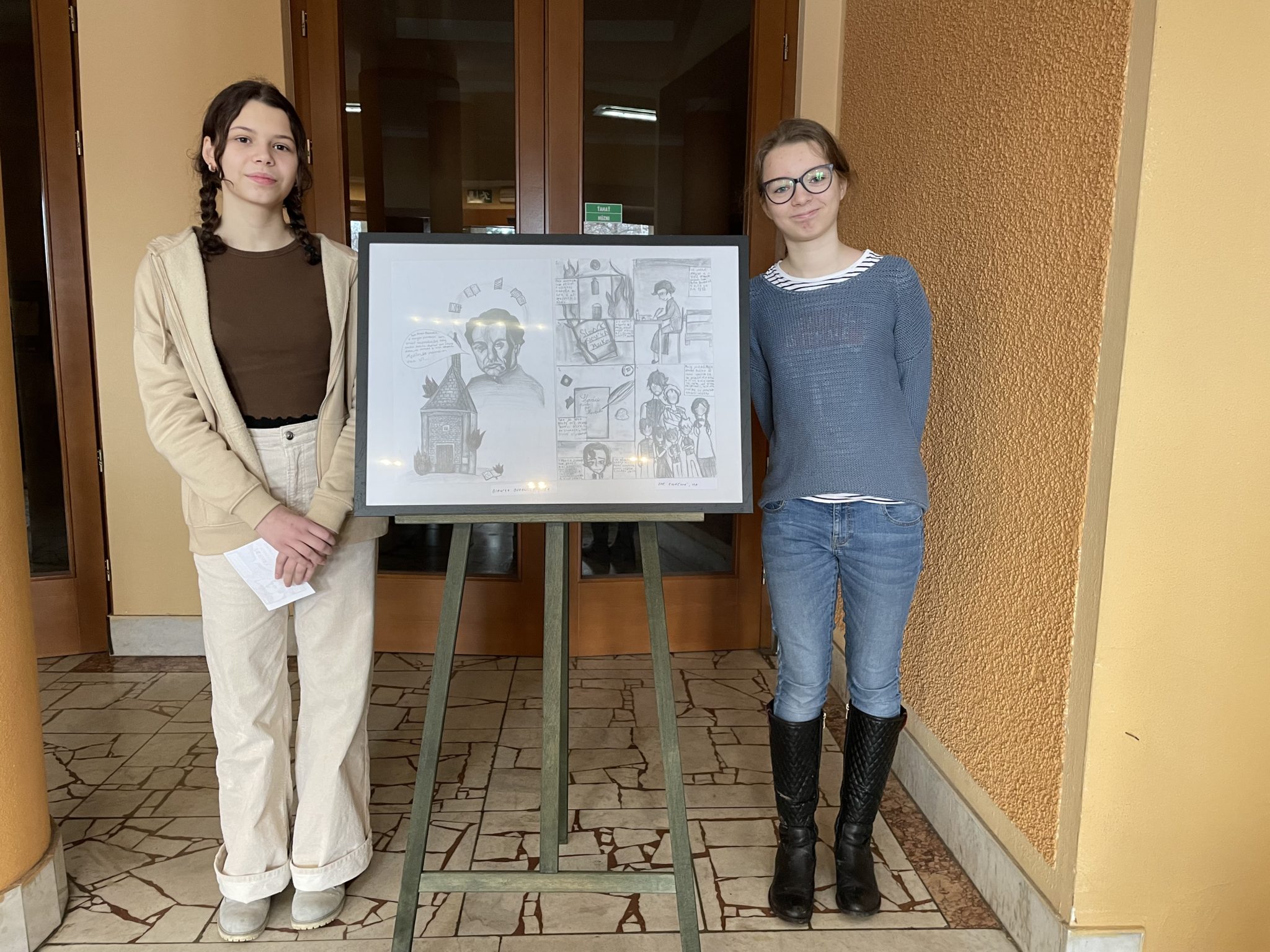 report - Knižnica zorganizovala originálnu výstavu žiackych prác s ...